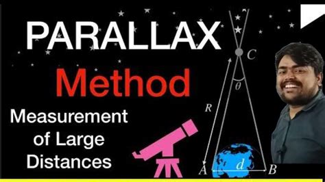 Parallax Method Class 11 Ch 1 Lec 6 Unitand Measurement Iit Jee Neet