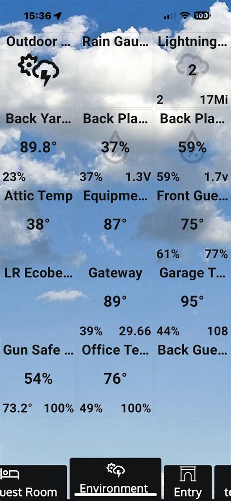 How About A Dashboard Tile For Temphumidity And Battery Feature