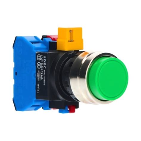 IDEC HW4B M2F20 S 22mm Pushbutton Blue