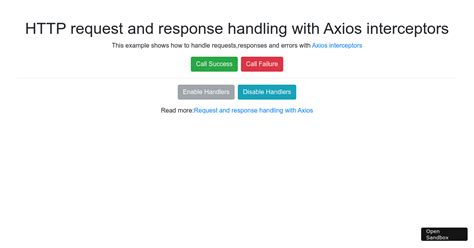Emreavcilar Axios Interceptors Forked Codesandbox