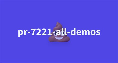Pr 7221 All Demos A Hugging Face Space By Gradio Pr Deploys