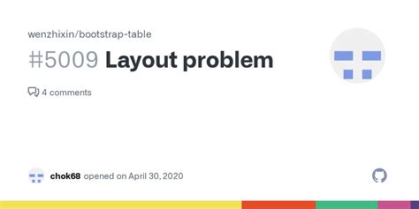 Layout Problem Issue 5009 Wenzhixin Bootstrap Table GitHub