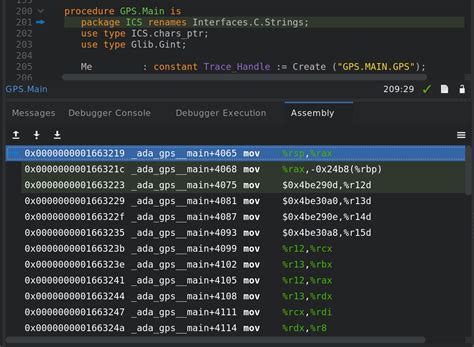 10 Debugging — Gnat Studio 240w Documentation