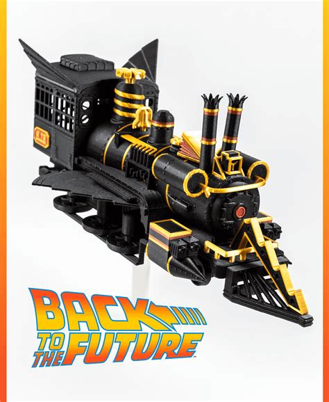 Jules Verne Train Back To The Future Locomotive 3d Model By