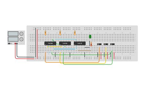 Circuit Design Sample Boolean Expression Tinkercad