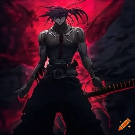 Badass Anime Characters Badass Anime Male Character On Craiyon