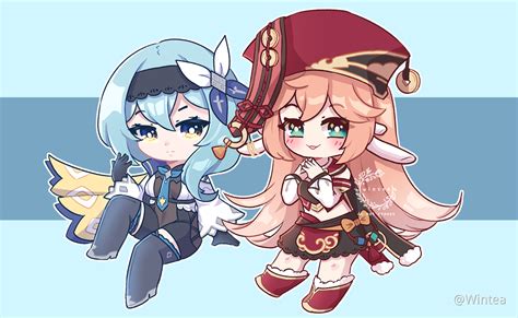 Eula And Yanfei Genshin Impact HoYoLAB