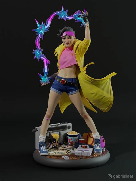 Jubilee Xmen Collectible Fan Art Zbrushcentral