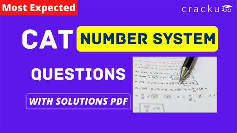 Number System Questions For Cat Download Pdf Cracku