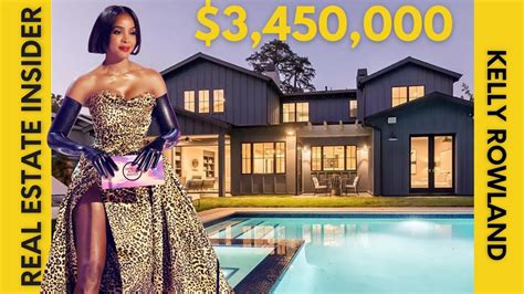 Kelly Rowland House Tour Sherman Oaks Ca 3 450 000 Youtube