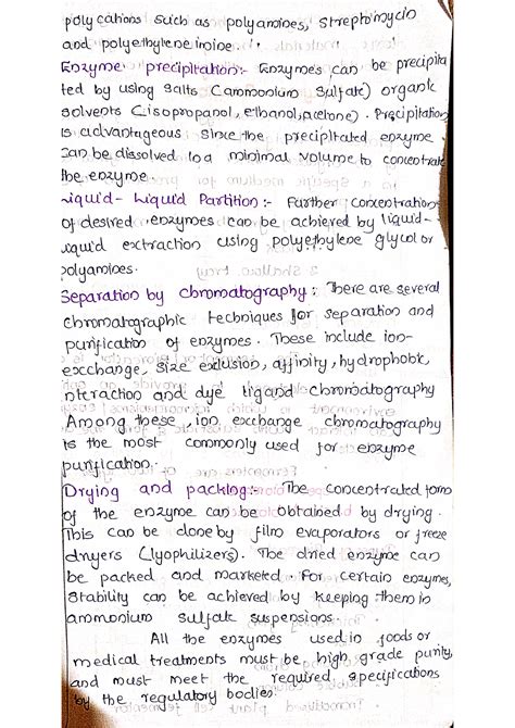5 Lecture Notes Enzyme Biotechnology Enzyme B Pharmacy Studocu