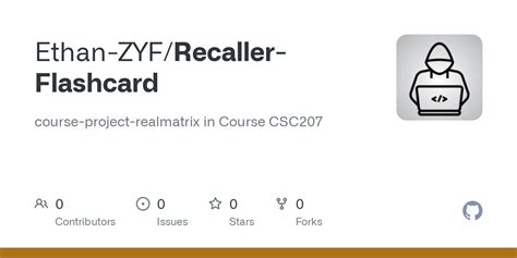 Github Ethan Zyfrecaller Flashcard Course Project Realmatrix In