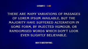 Free PowerPoint Jeopardy Template With Scoring SlideBazaar