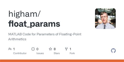 Github Highamfloatparams Matlab Code For Parameters Of Floating