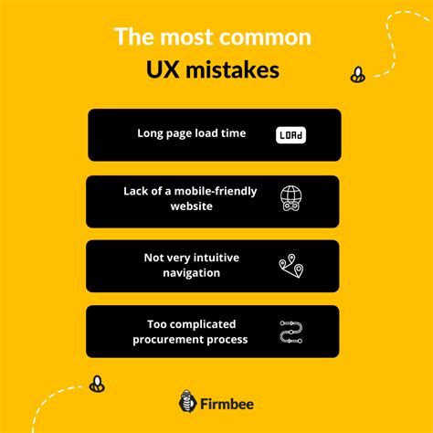 4 Most Common UX Mistakes And How To Avoid Them Firmbee