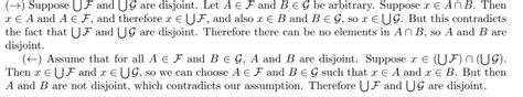 Solved Suppose ℱ and 𝒢 are families of sets Prove that ℱ Chegg com