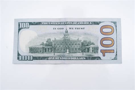 New 100 Dollar Bill Back