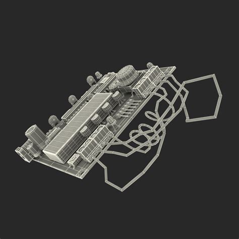 인쇄 회로 기판 3d 모델 29 Max 3ds Obj Ma Free3d