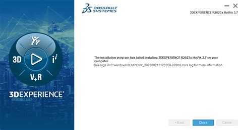 solidworks 3dexperience install keeps failing r solidworks