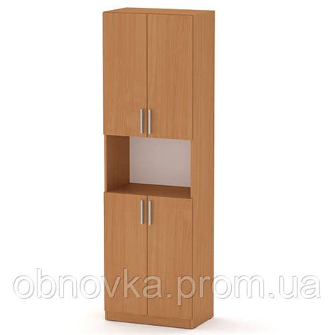 Шкаф книжный Компанит КШ 6 60х37х195 см Бук Ob код 2655978 Id 1965114822 цена 3710