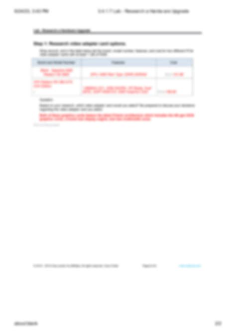 SOLUTION Lab Research A Hardware Upgrade Studypool