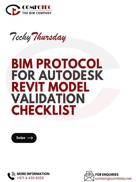 Bim Model Validation Checklist Pdf Autodesk Revit Building
