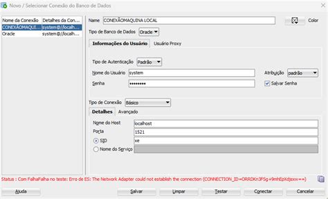 Conectar No Oracle Sql Developer Sql Com Oracle Database Manipule E Consulte Dados Solucionado