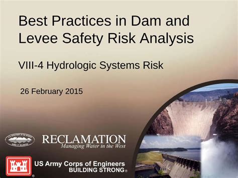 Pdf Best Practices In Dam And Levee Safety Risk Analysis · Pdf
