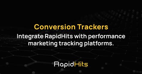 Conversion Trackers Rapidhits