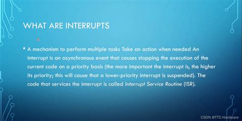 Mcu Interrupts Csdn博客 Mcu Interrupts Csdn博客