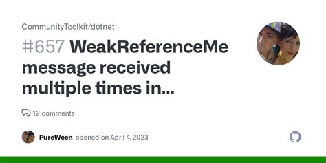 Weakreferencemessenger Message Received Multiple Times In Transient Pages · Issue 657