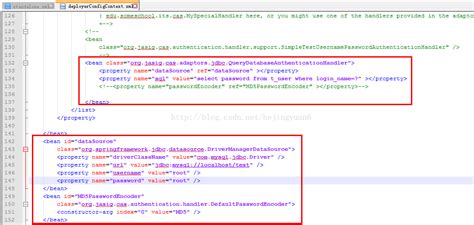 Cas 实现单点登录（sso）数据库查询认证机制 Xml方式（三）cas 在哪里返回的xml文档 Csdn博客