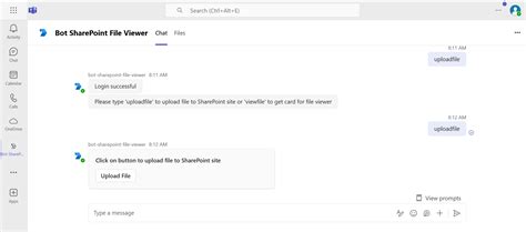 bot with sharepoint file to view in teams file viewer code samples