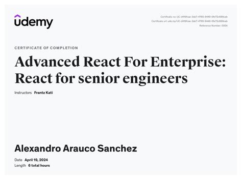 alexandro arauco on linkedin learning react gft