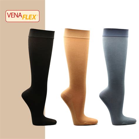 Calf Stockings „cotton Elastotex Connected To Tradition And Nature