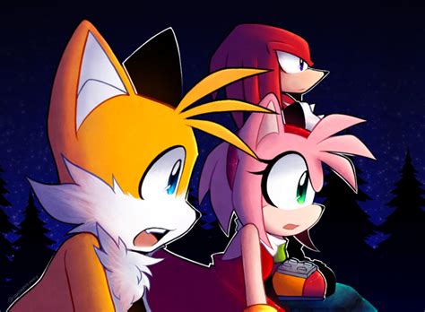 Amy Rose And Tails Sonic X