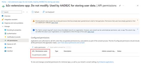 b2c extensions app と azure ad graph apiの話 ブチザッキ