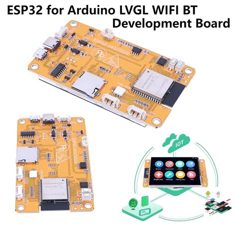 Esp32 Arduino Lvgl Wifi Bluetooth Development Board 2 8inch 240 320