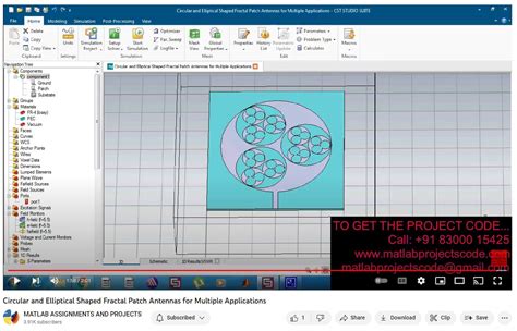Circular And Elliptical Shaped Fractal Patch Antennas For Multiple