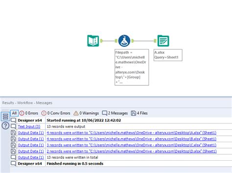 Solved Run Workflow And Store Output In Multiple Excel Fi Alteryx