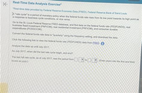 Solved Real Time Data Analysis Exercisereal Time Data