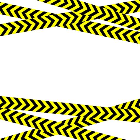 Caution Sign With Yellow Line 23832756 Png