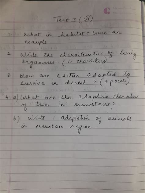 Test 1 Science Science Subjective Test Teachmint Test 1 Science Science Subjective Test Teachmint