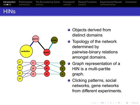 A Game Theoretic Framework For Heterogenous Information Network Clustering Ppt