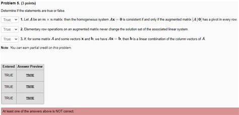 Solved Determine If The Statements Are True Or False Let Chegg
