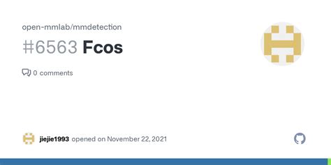 Fcos · Issue 6563 · Open Mmlabmmdetection · Github