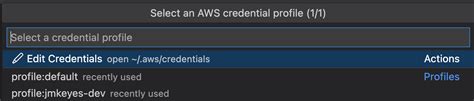 Improvements To The Connection Experience In The Aws Toolkit For Vs Code Aws Developer Tools Blog