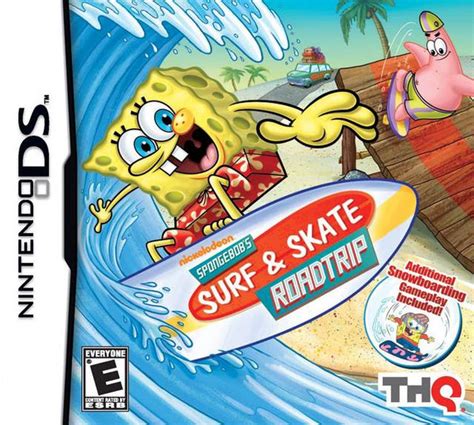 Spongebobs Surf And Skate Roadtrip Nds Nintendo Ds Jandl Video Games New York City