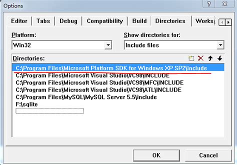 关于vc 60 Sdk的配置 Csdn博客
