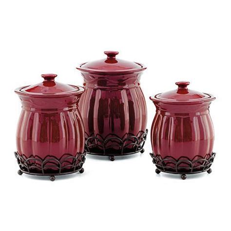 Berry Canisters Tuscan Decorating Kitchen Storage Solution